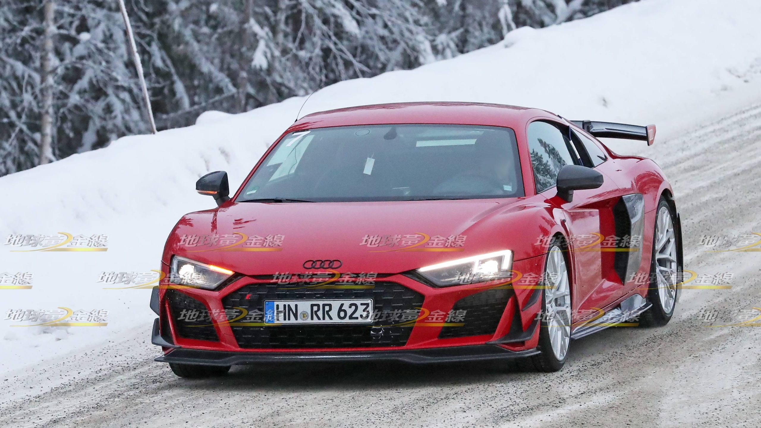 間諜照／到底是最終Audi R8 RWD無偽裝測試 還是單純現行R8升級套件測試中？ | 地球黃金線