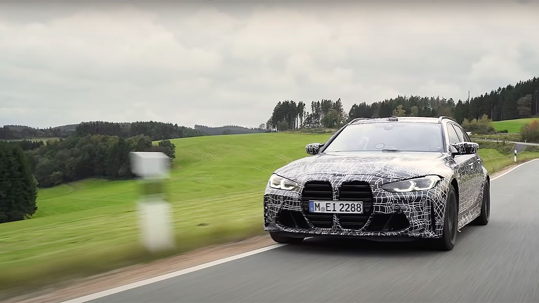 BMW M3 Touring終於脫下偽裝 預告影片秀出量產版實車尾部樣貌 | 地球黃金線