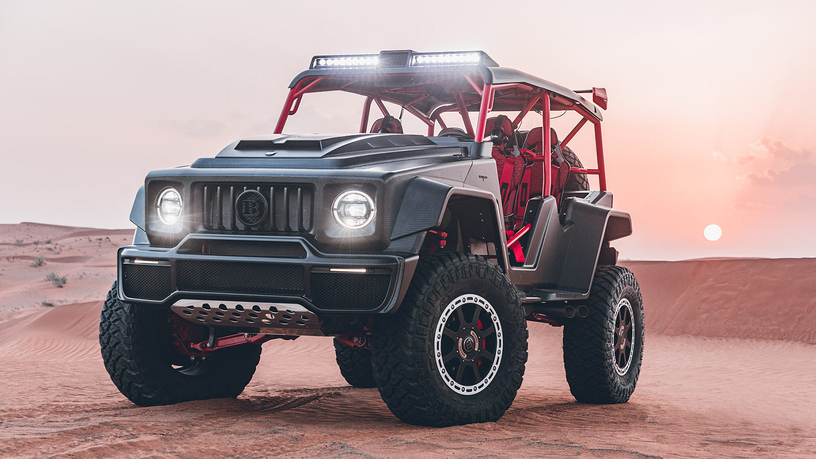 身價破2千萬G-Car竟沒車門還得戴頭盔？ Brabus越野超跑900 Crawler全球只有15輛！ | 地球黃金線