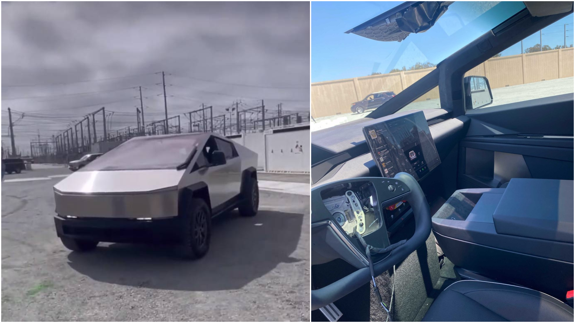 Tesla Cybertruck量產不再跳票？ 實車近距離內裝照曝光！ | 地球黃金線