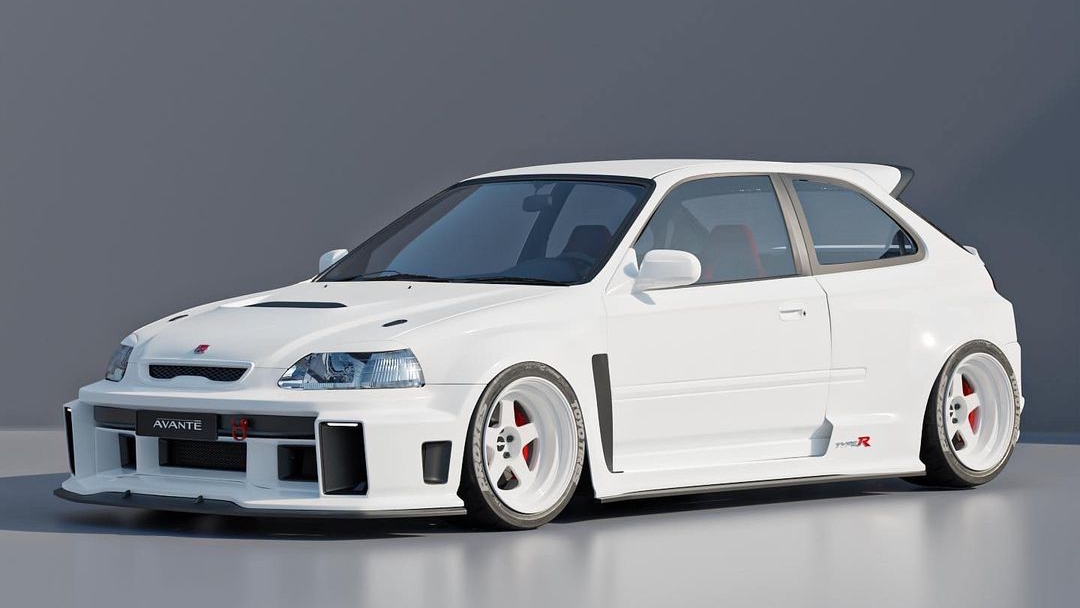 停產超過20年！Honda老喜美又出新套件? EK9 Type-R最新寬體網友搶著買單 | 地球黃金線