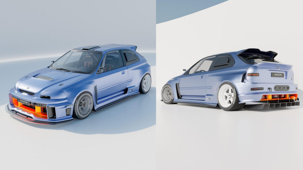 停產超過20年！Honda老喜美又出新套件? EK9 Type-R最新寬體網友搶著買單 | 地球黃金線