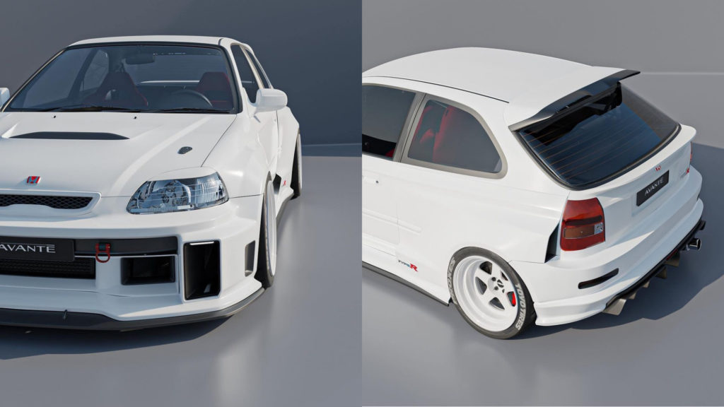 停產超過20年！Honda老喜美又出新套件? EK9 Type-R最新寬體網友搶著買單 | 地球黃金線