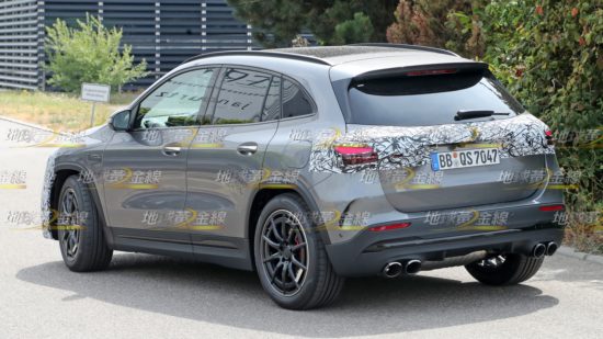 間諜照／M-AMG小改GLA 45外觀微整形 421匹動力應維持不變 | 地球黃金線