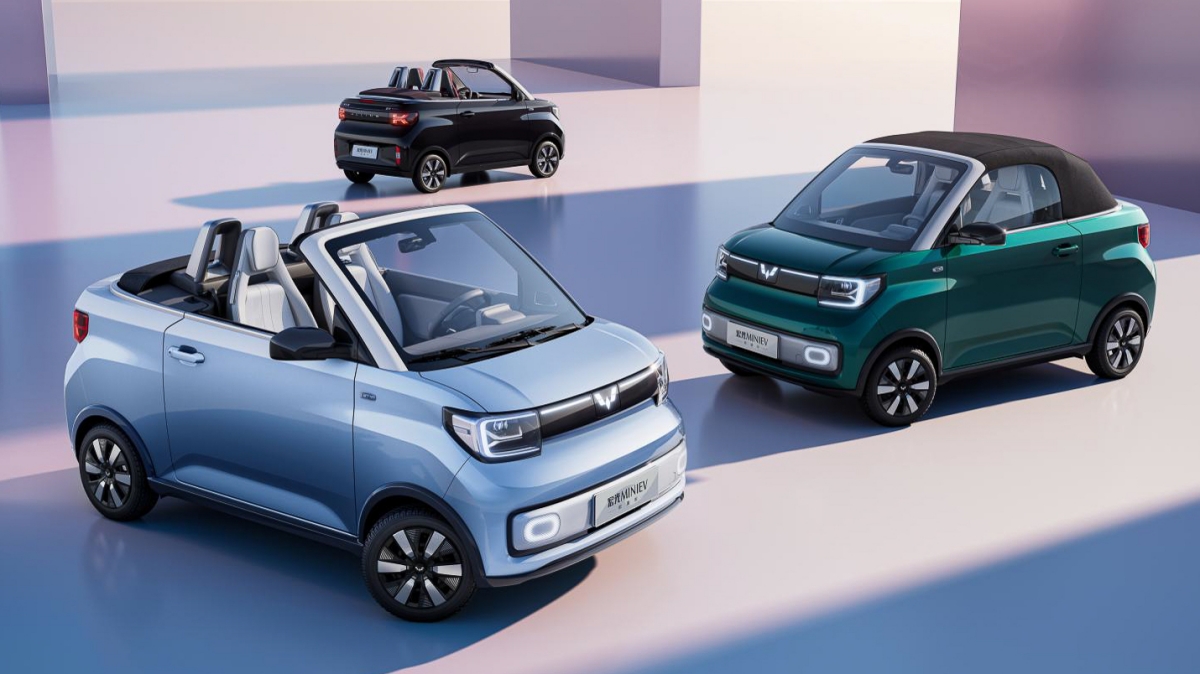中國最夯電動車有上空版！ 五菱宏光Mini EV敞篷車預售中 | 地球黃金線