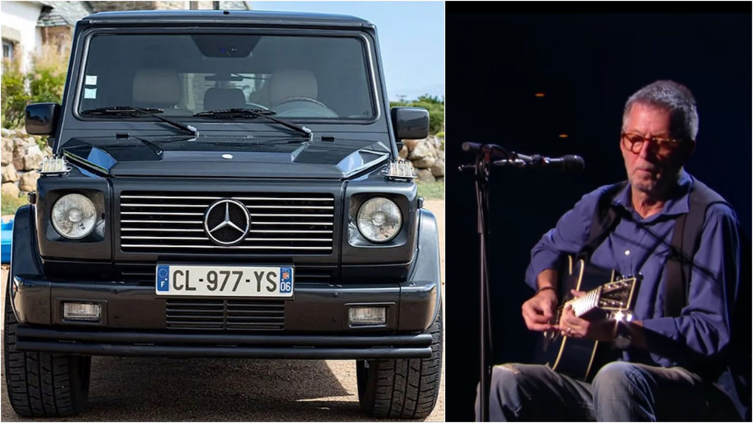 與吉他之神最近的距離！ Eric Clapton的M-Benz G 55 AMG便宜搶標 | 地球黃金線