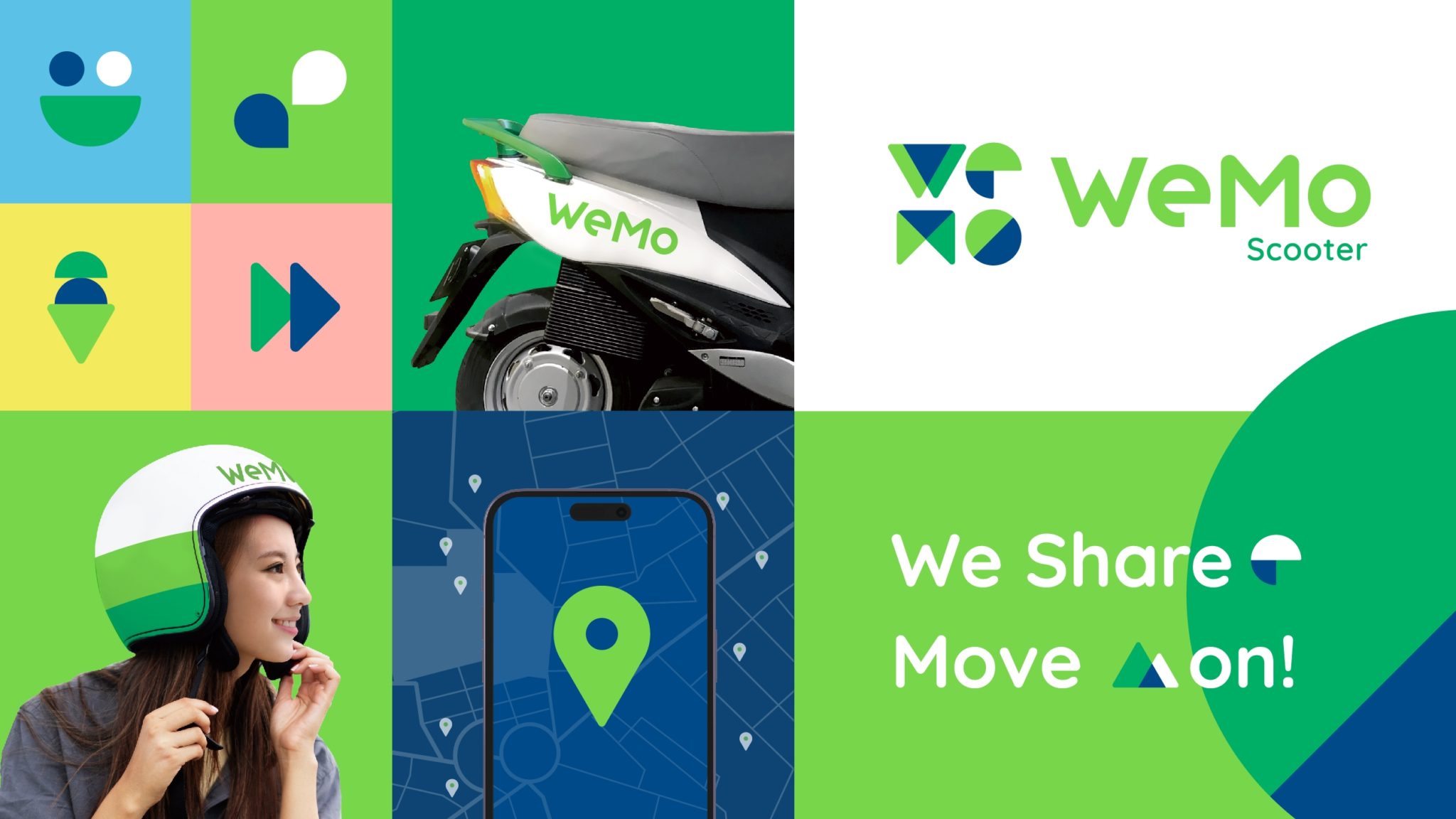WeMo Scooter車輛鍍膜與手機架升級 6週年活動尋找名字有「威、摩」的民眾 | 地球黃金線