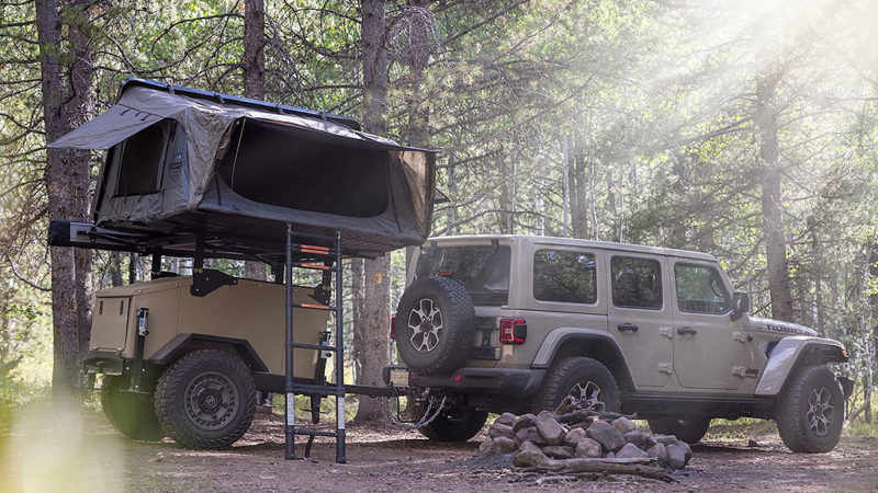 Jeep推出超給力小跟班！ Overland Trailer陪你上山下海 | 地球黃金線
