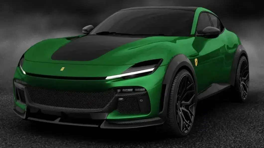 「寬體」才符合市場需求？ 法拉利Purosangue加寬樣貌超吸睛 | 地球黃金線