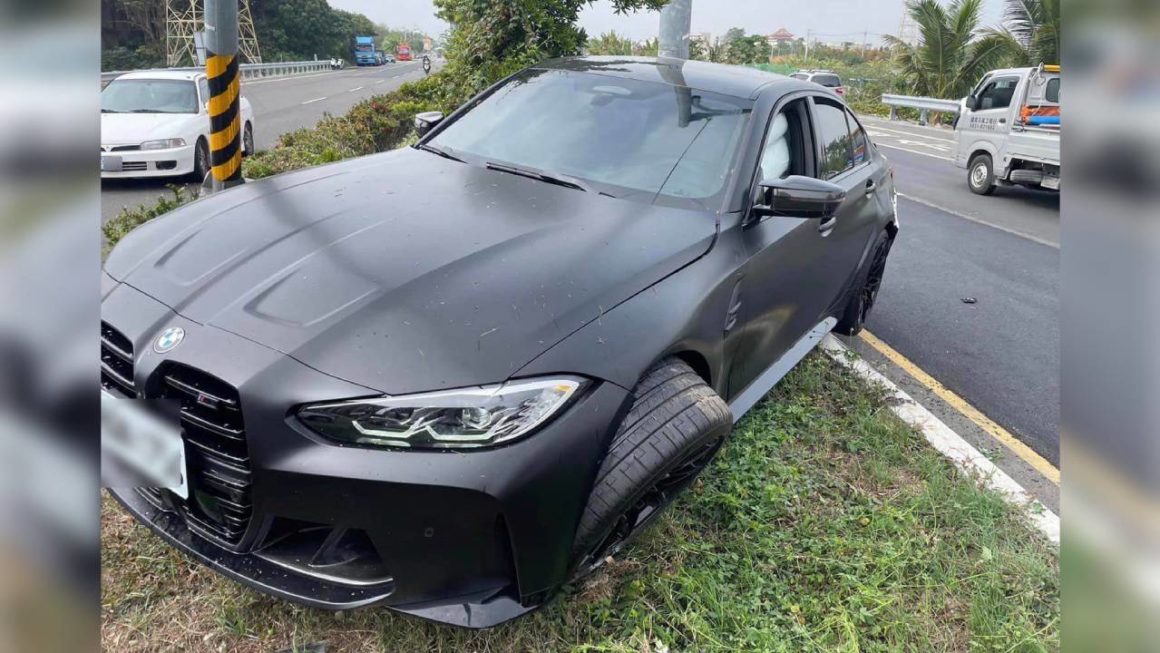 要價近600萬的BMW M3下場悽慘 交車10天遭22歲車廠員工撞毀 | 地球黃金線