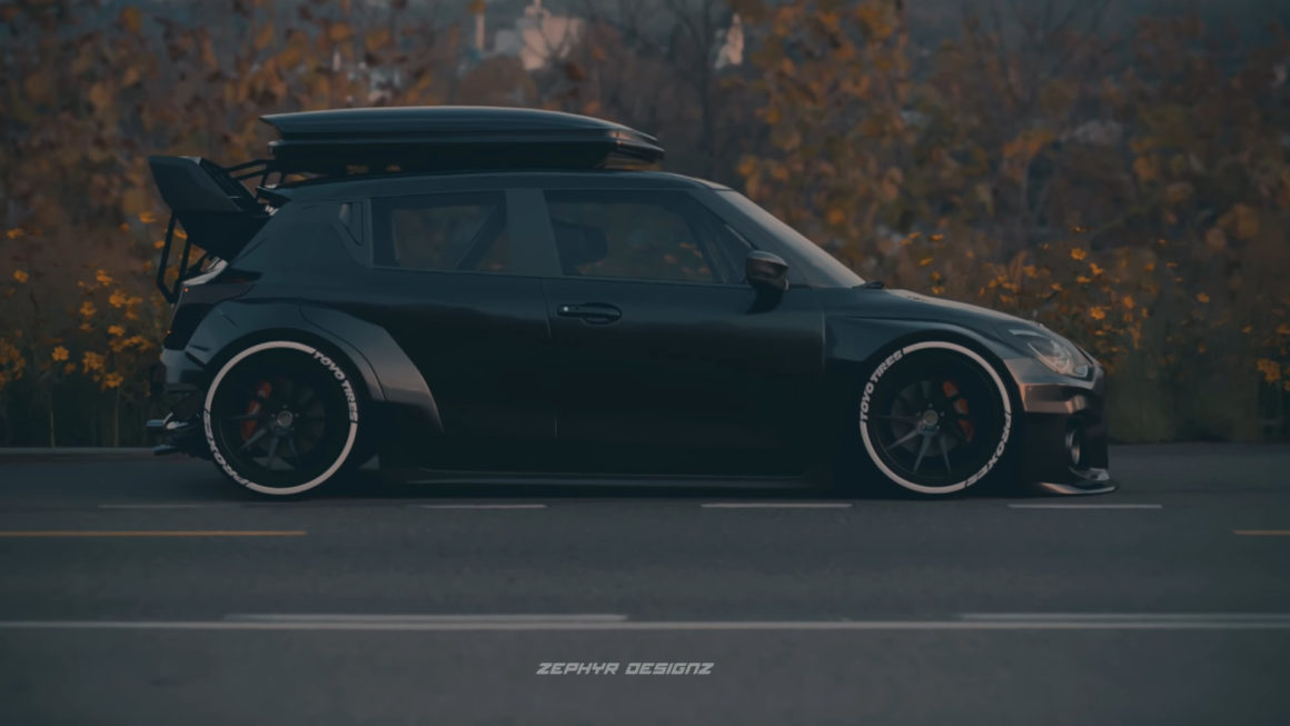 Suzuki Swift改用後置雙渦輪引擎？ 網友大讚：這背影太美麗！ | 地球黃金線