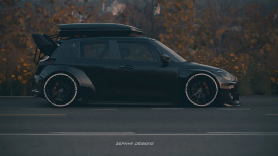 Suzuki Swift改用後置雙渦輪引擎？ 網友大讚：這背影太美麗！ | 地球黃金線