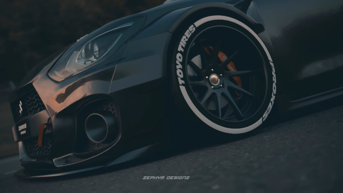 Suzuki Swift改用後置雙渦輪引擎？ 網友大讚：這背影太美麗！ | 地球黃金線