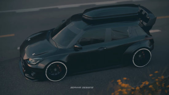 Suzuki Swift改用後置雙渦輪引擎？ 網友大讚：這背影太美麗！ | 地球黃金線