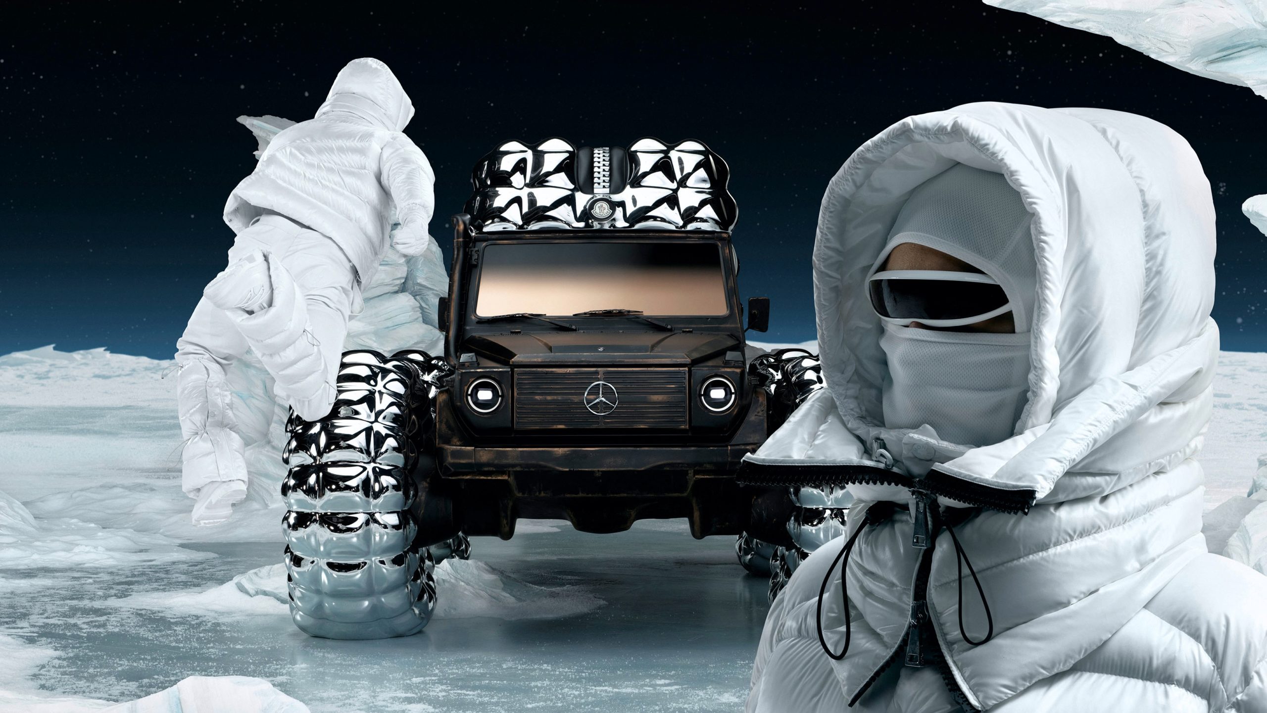 Moncler幫賓士大G穿羽絨衣 PROJECT MONDO G從此不會怕冷 | 地球黃金線