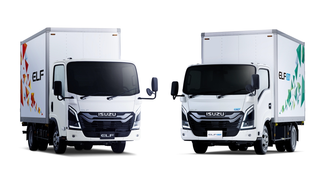 Isuzu ELF大改款七代貨車登場 大卡車也有全速域ACC跟純電動力！ | 地球黃金線