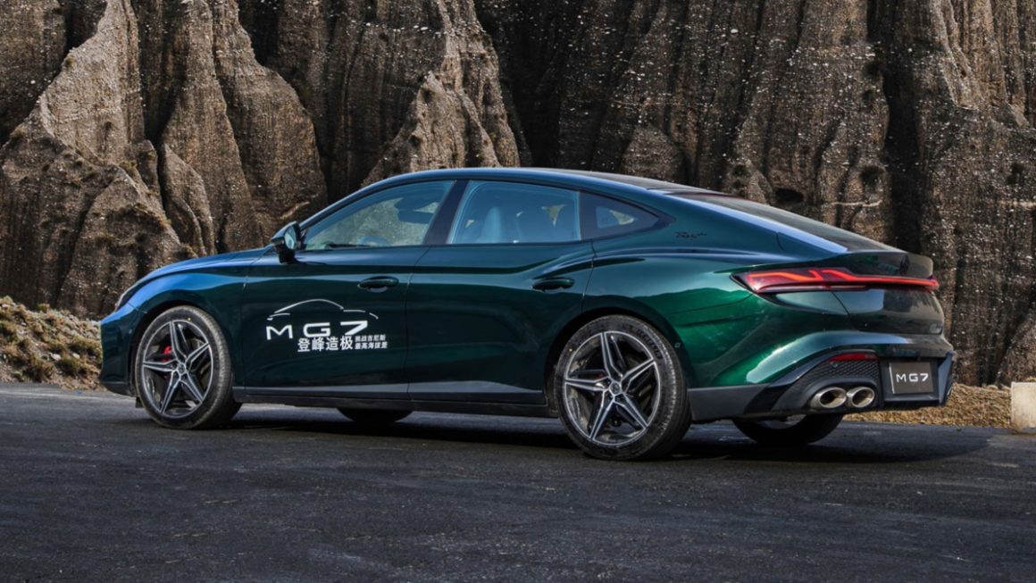 MG7旗艦轎跑中國上市 1.5T 53萬有找頂規2.0T也只要75萬！ | 地球黃金線