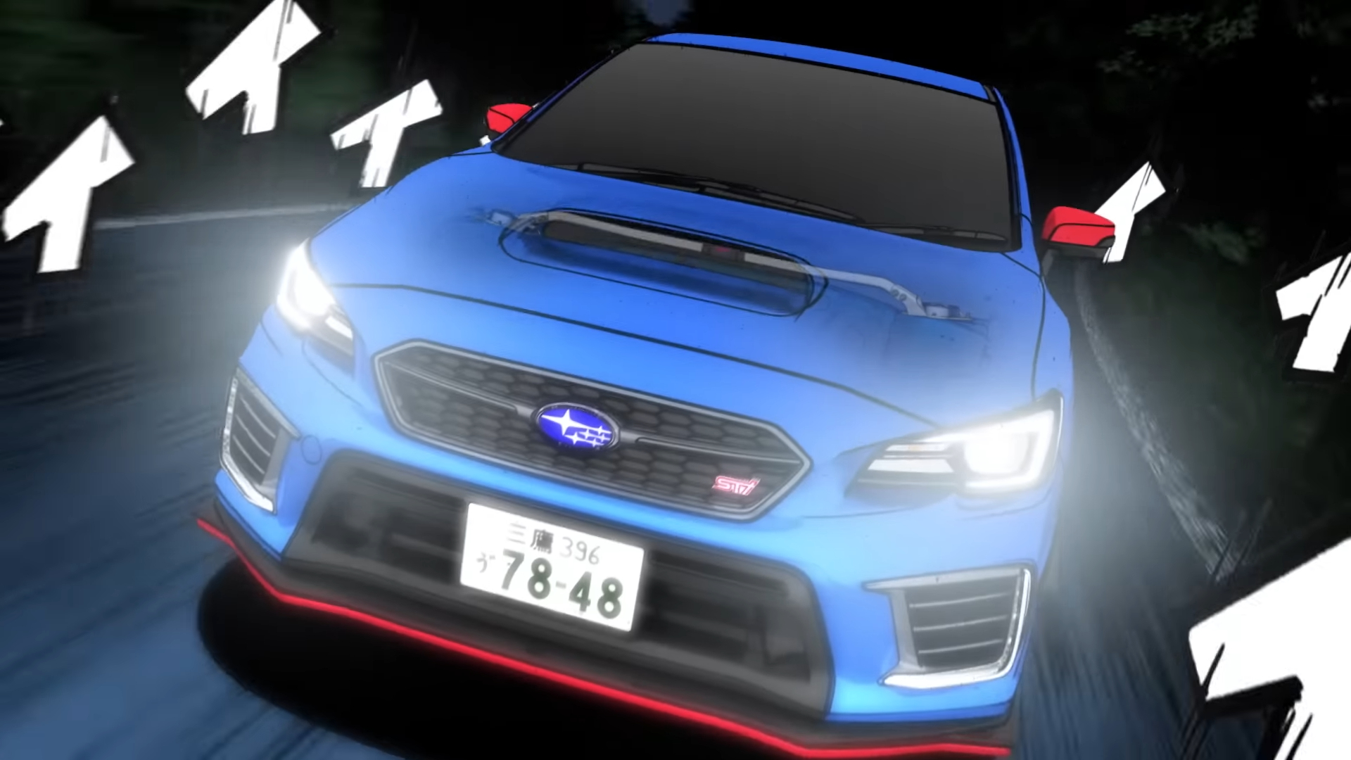 速霸陸WRX STI也加入《頭文字D》？ 最新宣傳動畫超有懷舊風格 | 地球黃金線