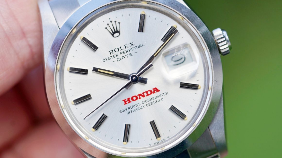 本田金牌業代獎品竟是「勞力士」！ 盤面印有Honda已知現存僅有2枚 | 地球黃金線