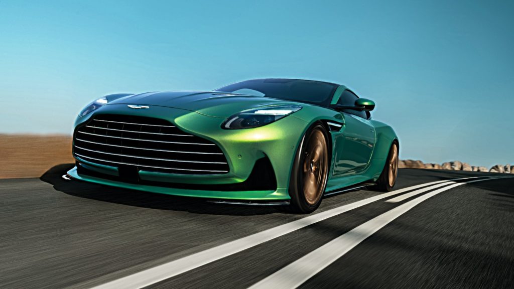 Aston Martin DB12榨680匹馬力正式登場 臺灣有望年底前引進 | 地球黃金線