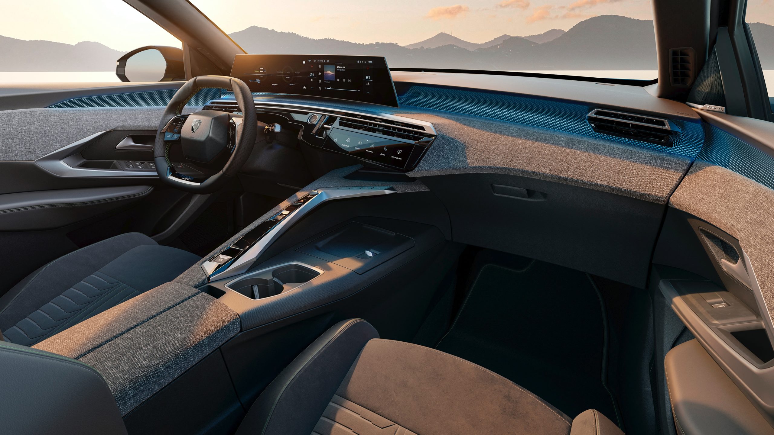 Peugeot新款3008內裝曝光！ 將搭載21吋曲面寬螢幕 | 地球黃金線