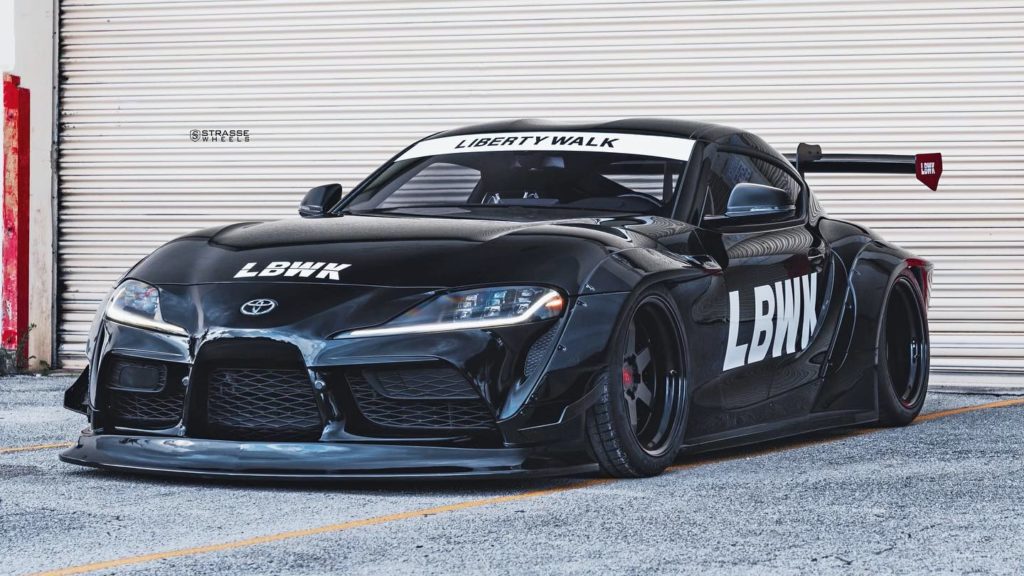 Toyota Supra加裝Liberty Walk寬體套件 外觀霸氣還特別「接地氣」！ | 地球黃金線