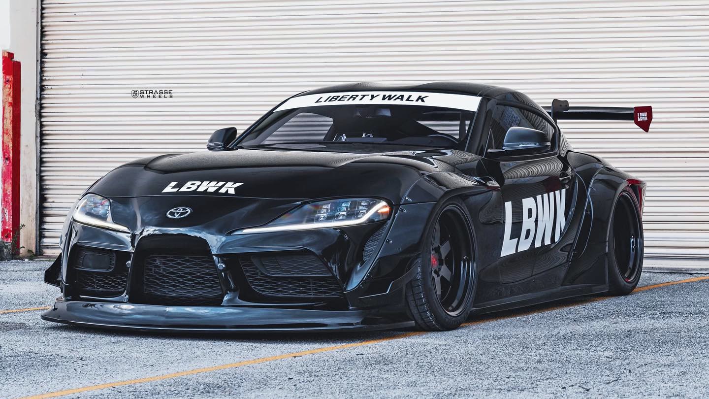 Toyota Supra加裝Liberty Walk寬體套件 外觀霸氣還特別「接地氣」！ | 地球黃金線