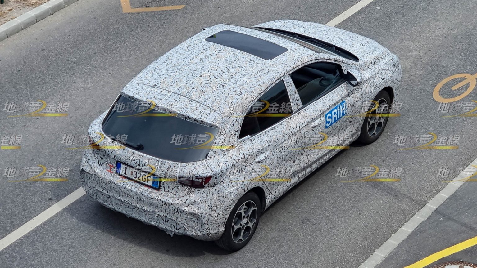 間諜照／MG 55萬平價掀背車要改款了！ 新一代MG3造型有望看齊MG7 | 地球黃金線