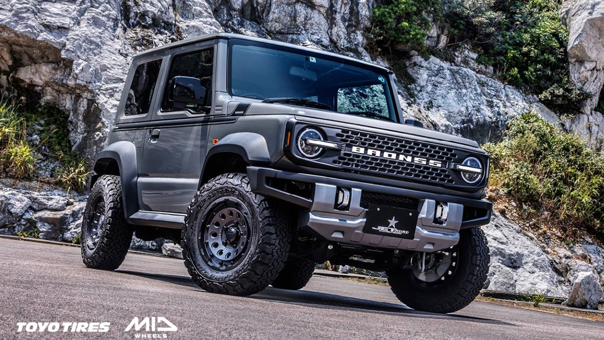 改裝／Suzuki Jimny不只能變小G-Car 日本品牌打造小Bronco台幣6萬有找 | 地球黃金線