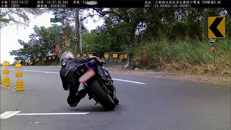 彰化139縣道2處科技執法取締機車過彎壓車 「傾角大於30度」被拍預計這時上路 | 地球黃金線
