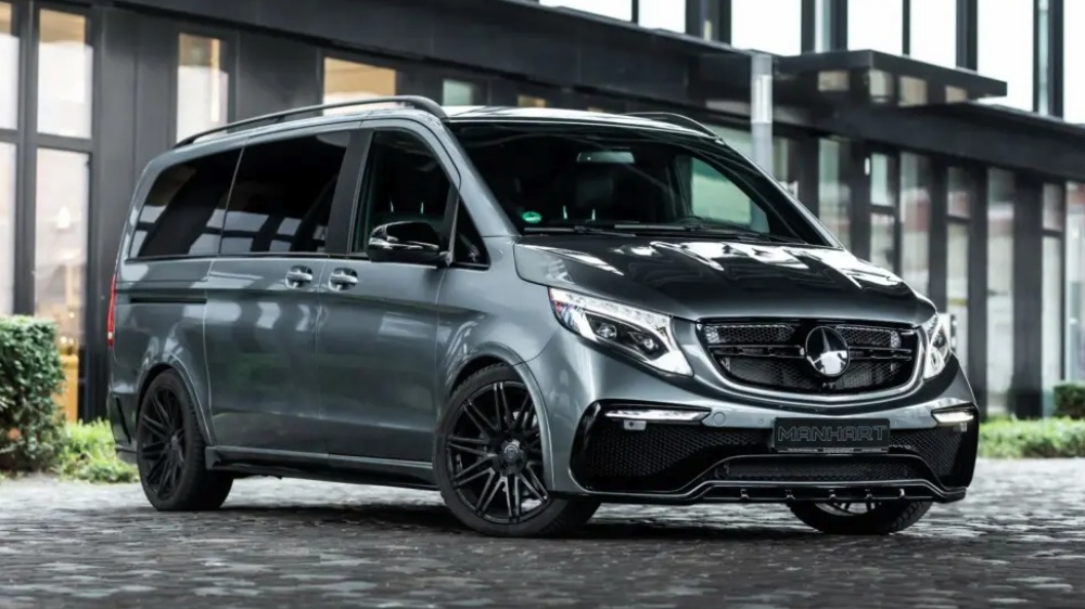 Manhart改裝賓士V-Class AMG 63風格的「超派」外觀 | 地球黃金線