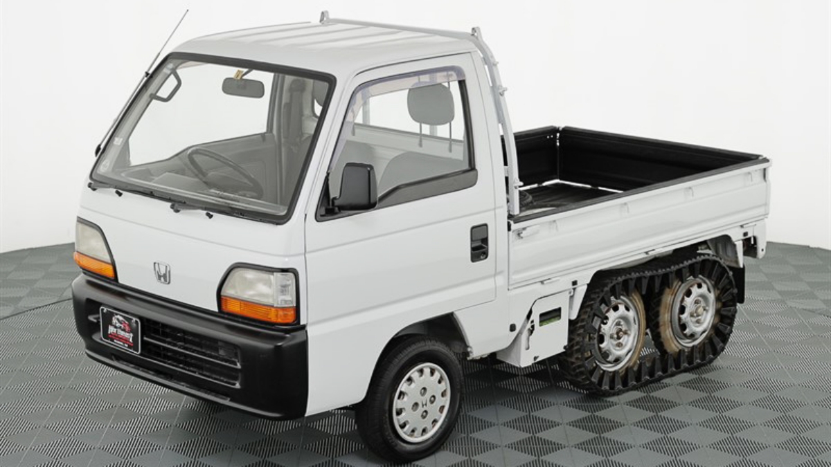 本田六輪皮卡稀有出沒！Honda Acty Crawler 6×6 83萬拍賣中 | 地球黃金線