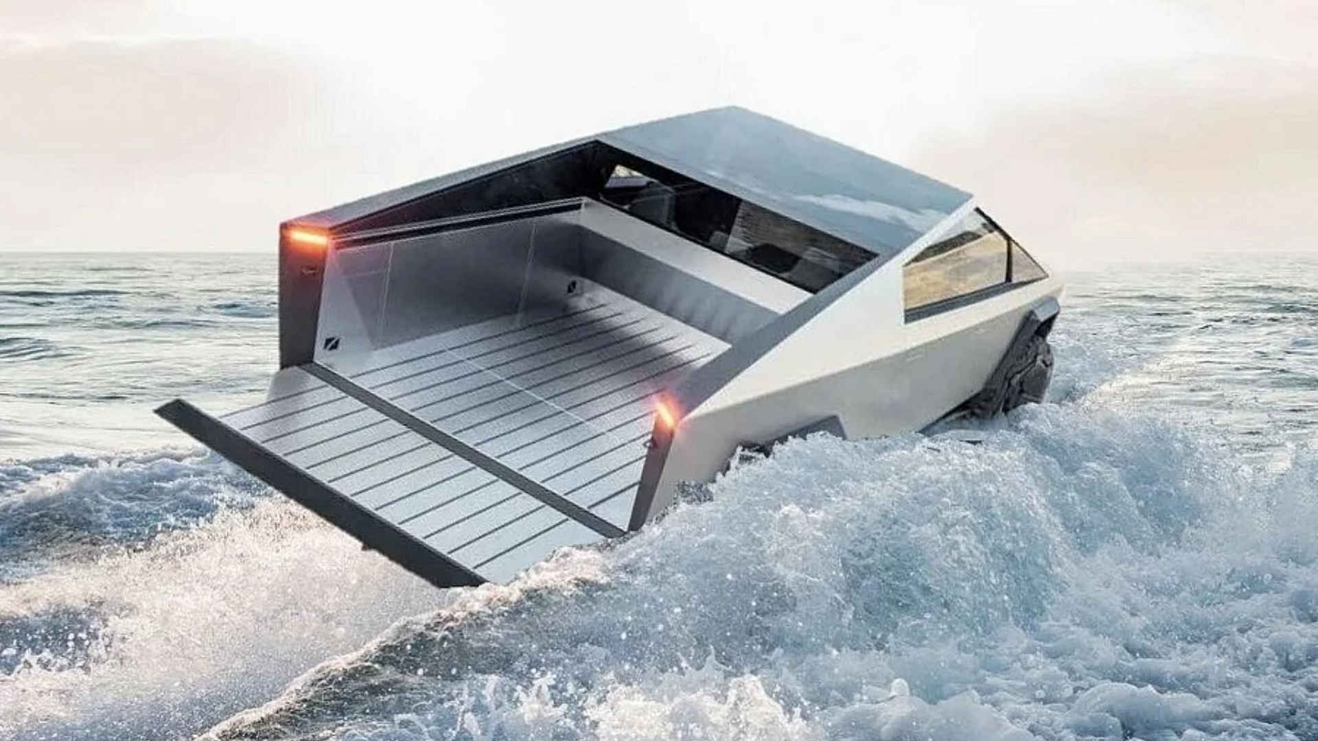 Cybertruck可能變成「Cybership」？馬斯克稱正開發模組可變成船 | 地球黃金線