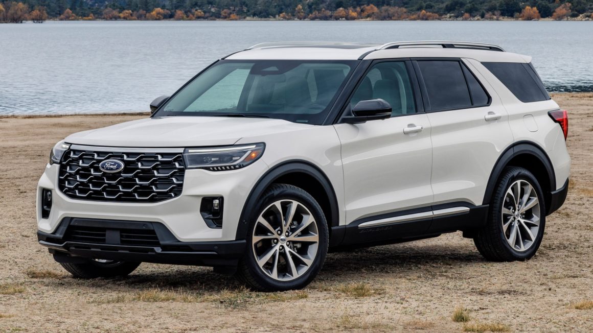 福特7人座SUV改款了！Ford Explorer ST美規內外翻新更霸氣 | 地球黃金線