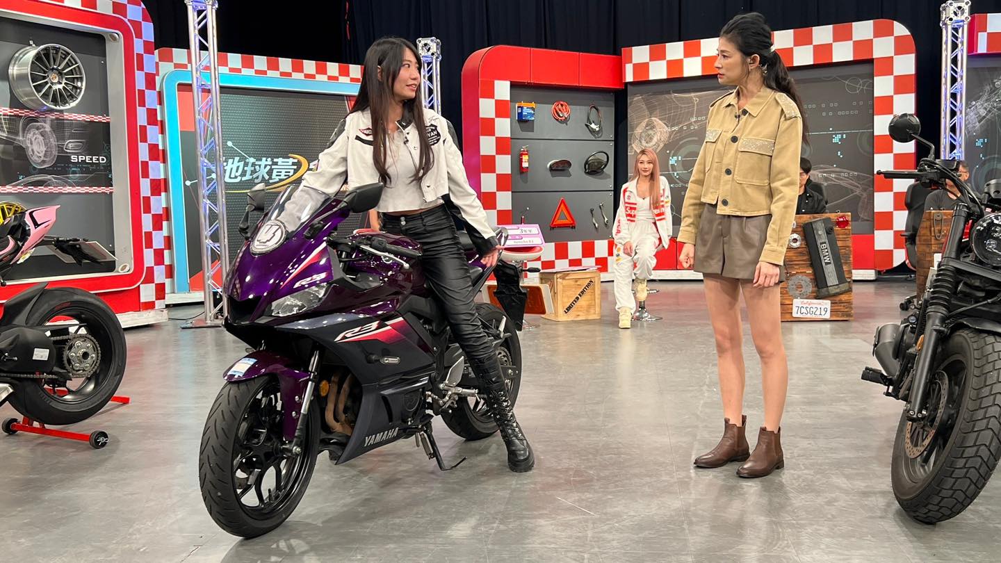 Yamaha R3為何擄獲重機女神昆娜芳心？親揭選車條件與入坑後的轉變 | 地球黃金線