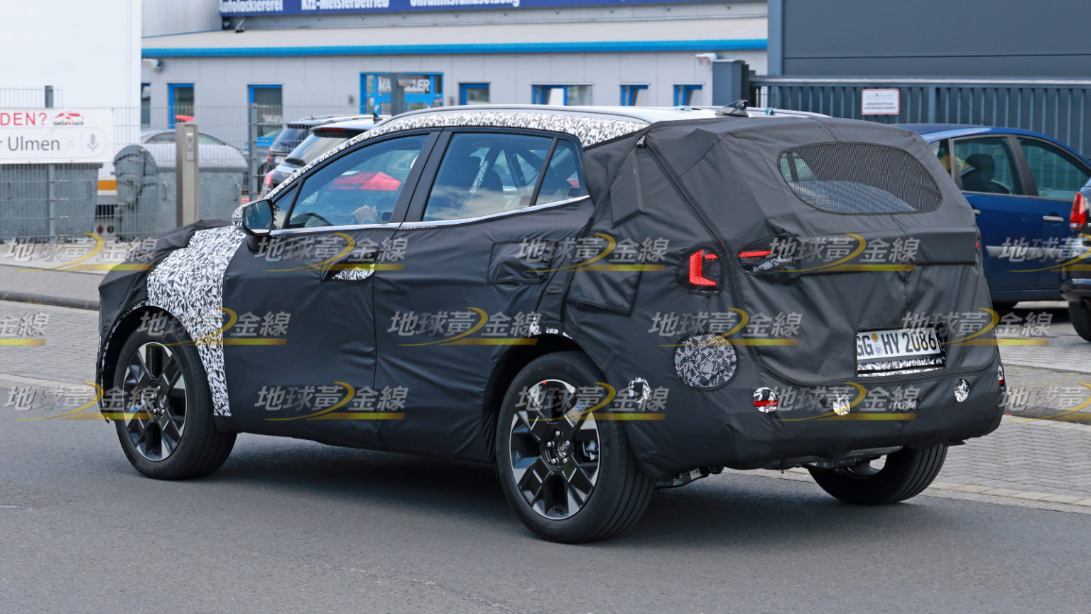 間諜照／Kia Sportage小改款現蹤！換裝Starmap燈組內裝一併升級？ | 地球黃金線