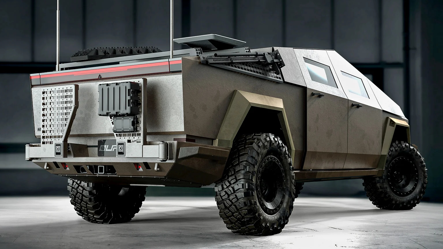 Cybertruck化身末日運輸載具，特斯拉皮卡不只能扛子彈還防地雷！ | 地球黃金線