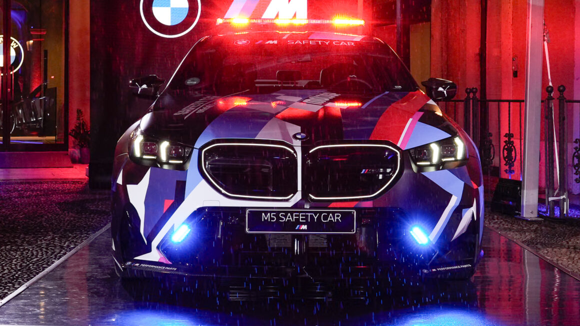 大改M5獲任MotoGP賽事安全車，M專屬塗裝改套加持外型更兇！ | 地球黃金線