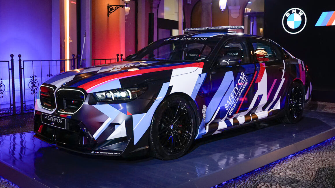 大改M5獲任MotoGP賽事安全車，M專屬塗裝改套加持外型更兇！ | 地球黃金線