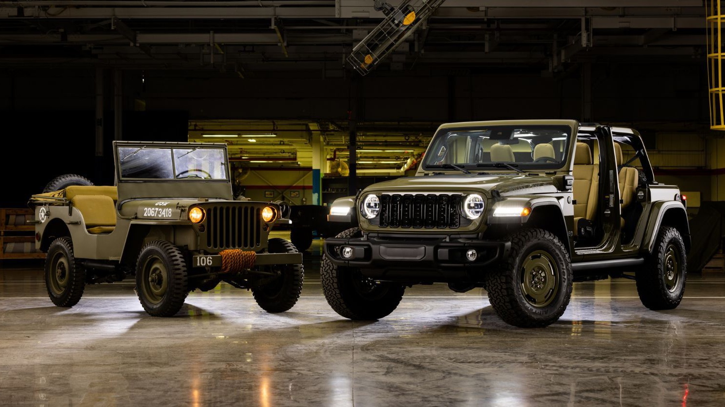 Jeep推出Wrangler 4xe Willys ’41特別版，致敬二戰經典吉普車 | 地球黃金線