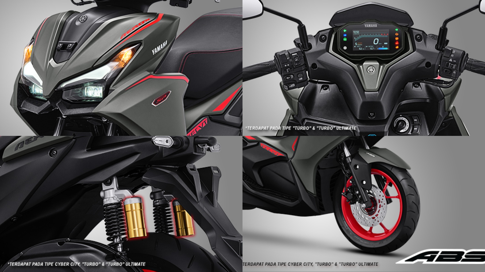Yamaha Aerox Alpha 155登場，搭載YECVT變速科技！ | 地球黃金線