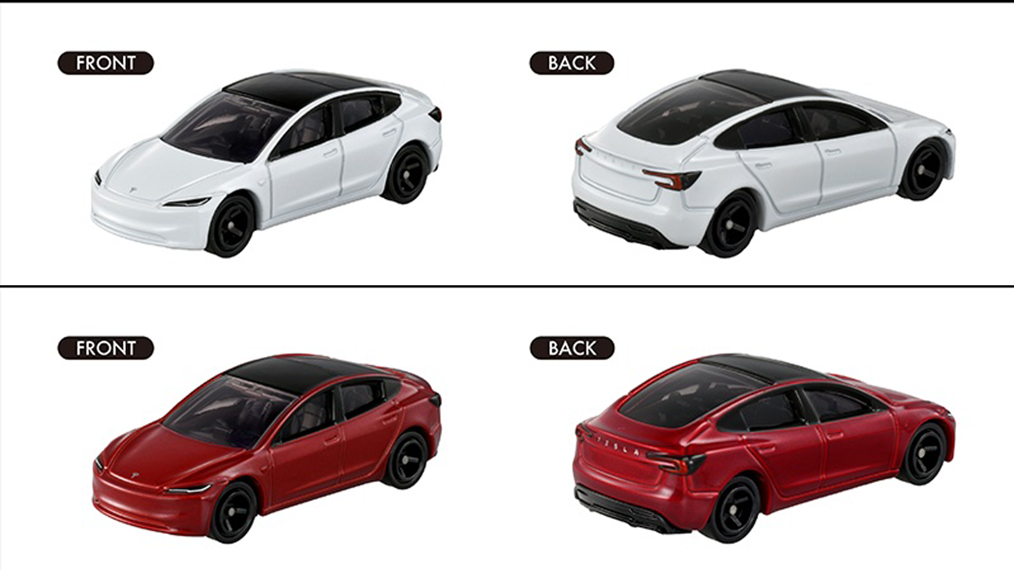 最便宜的Tesla Model 3煥新版！全新Tomica 98號模型車上市 | 地球黃金線