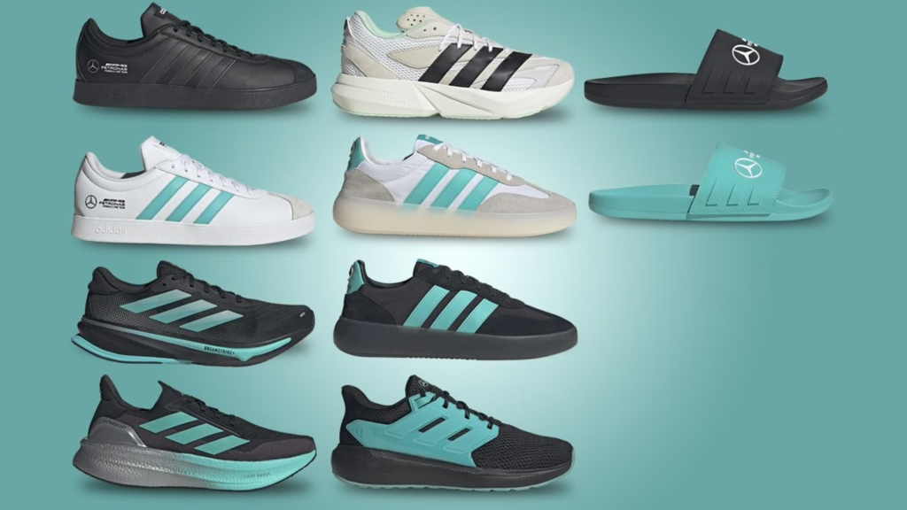 Adidas進軍F1賽事運動，攜手賓士AMG打造全新賽車與潮流系列 | 地球黃金線