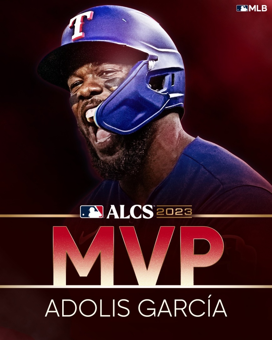 MLB／「日職棄將」翻身！賈西亞7戰15打點 獲頒美聯冠軍賽MVP│MLB季後賽│ALCS│遊騎兵│TVBS新聞網