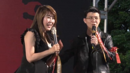 顏翎熹火辣主持419！網見「誠意滿滿」嘆：國民黨426怎贏？│TVBS新聞網