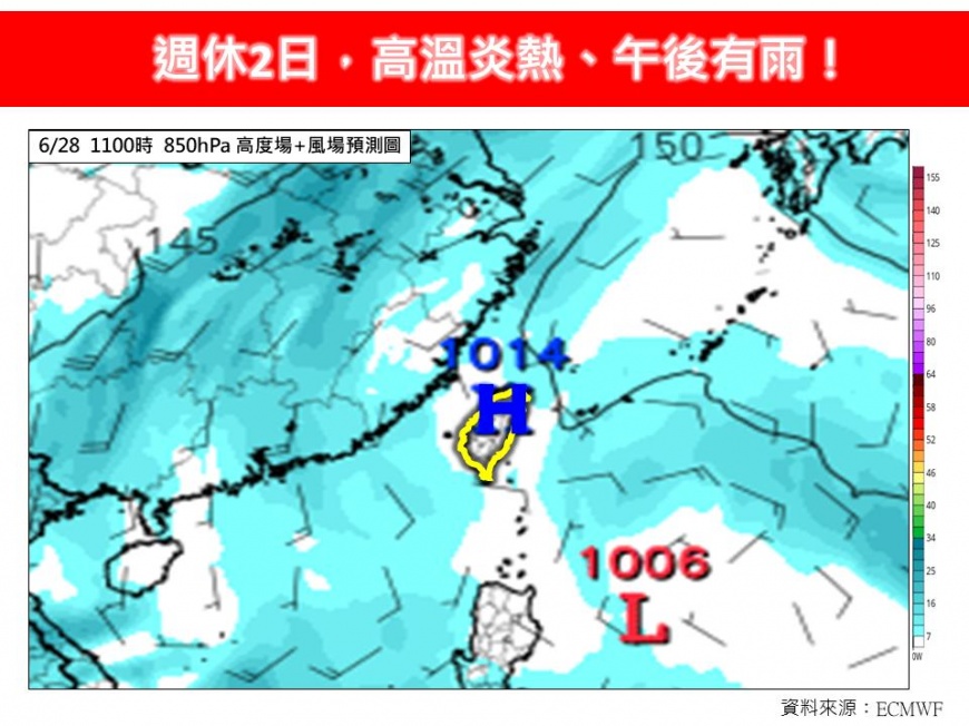天氣／下週恐又有颱風！專家曝「預測路徑」 全台週末熱破36°C│TVBS新聞網
