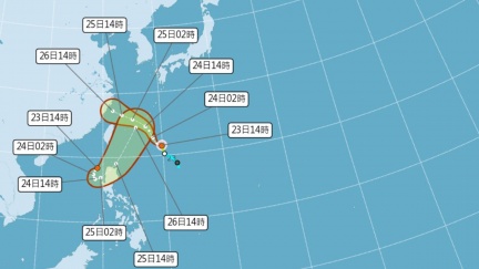 Dual typhoon threat looms over Taiwan as storms intensify│TVBS新聞網
