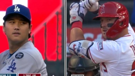 MLB／BTS V來了！開球前與大谷翔平握手、擁抱畫面曝│TVBS新聞網