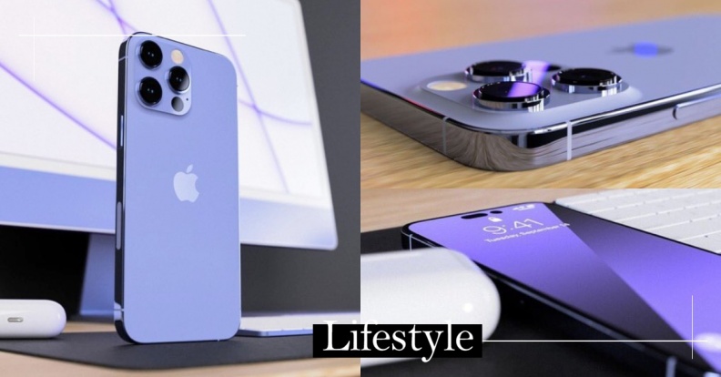 iPhone 14／i14仙氣配色「莫蘭迪紫漸層」少女都瘋了！全新3D打印圖、無孔螢幕上市時間也曝光|女人我最大