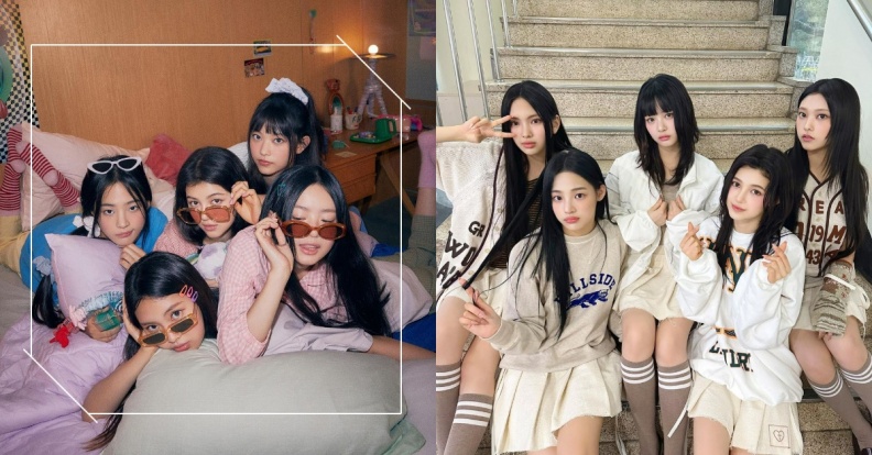 韓國爆紅女團再掀Y2K美式復古風！盤點4大NewJeans必備單品，大學T「這樣穿」竟超顯腿長|女人我最大